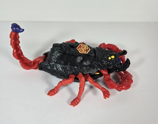 1993 MIGHTY MAX Doom Zones Stings Scorpio 100% COMPLETE Blue Bird Toys ...