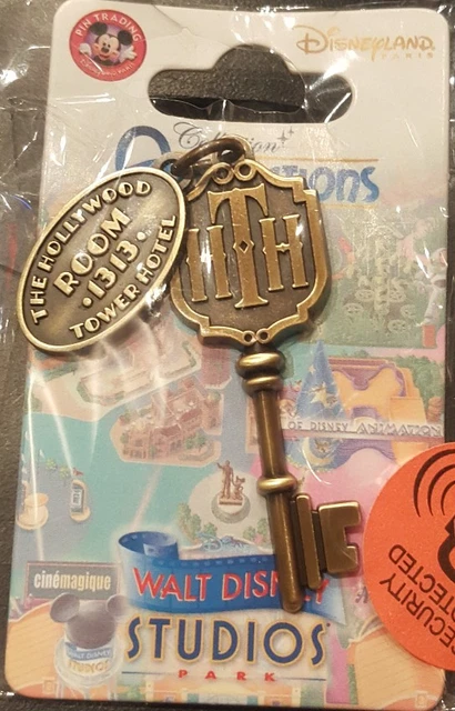 PIN DISNEYLAND PARIS CLEF / Clé / Key TOWER OF TERROR / Tour de la ...