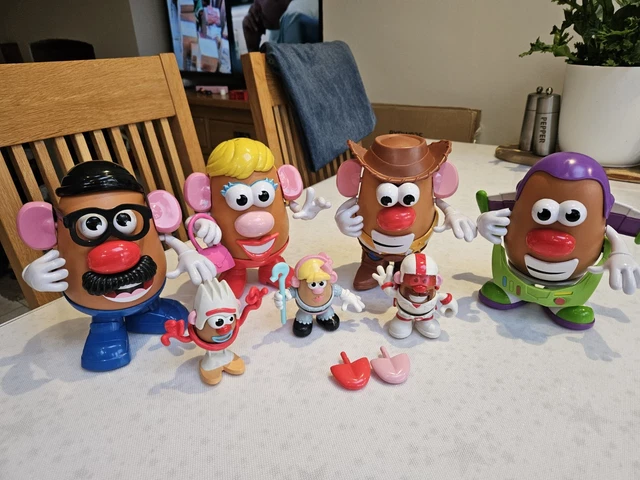DISNEY TOY STORY Mr Potato Head Bundle. Mr & Mrs Buzz Woody plus minis ...