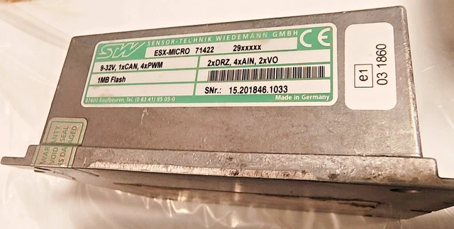 STW TECHNIC ESX-MICRO 71422 CAN Bus Module Controller 9-32V, 1xCAN ...