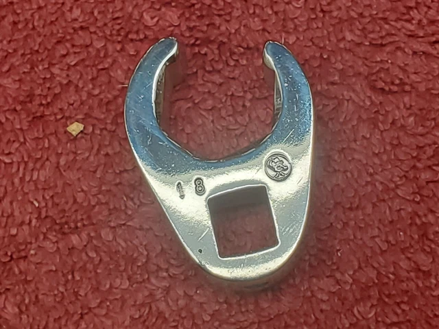 18MM METRIC FLARE Nut Crow's foot Wrench 3/8" Drive 6 point EUR 3,40 ...