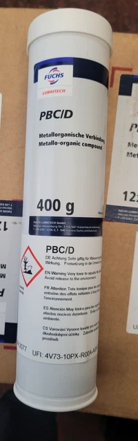 FUCHS LUBRITECH PBC-D Anti Seize Grease, metallo-organic compound 400g ...