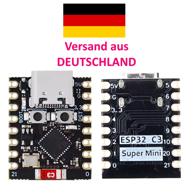 Esp32 C3 Super Mini Development Board Wifi Bluetooth Usb C Arduino