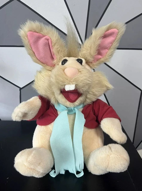 VINTAGE BEAN BUNNY Muppet 3D Jim Henson’s Disney plush Stuffed toy ...