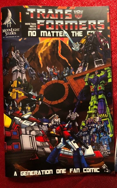 G1 TRANSFORMERS COMIC Unofficial Optimus Prime Megatron Autobots ...