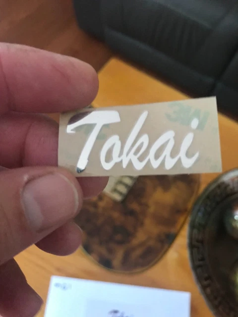 TOKAI GUITAR HEADSTOCK Decal Sticker Restoration 3D metal Logo M61 $23.00 - PicClick CA
