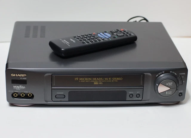 SHARP HI-FI VCR Model VC-H956U VHS Cassette Recorder Player WITH REMOTE ...