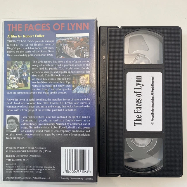 THE FACES OF Lynn (King’s Lynn) VHS Historical Video/narrator Robert ...