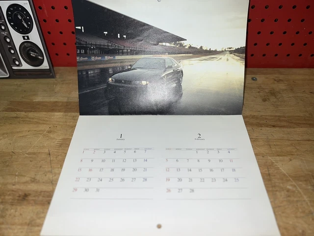 1995 GENUINE NISSAN Skyline R33 GTR Dealership Calendar EUR 60,47 ...
