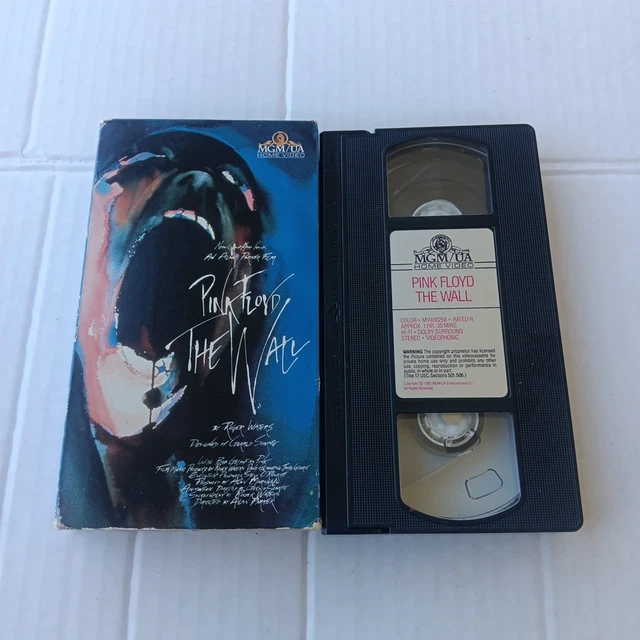 VINTAGE VHS TAPE Pink Floyd The Wall / MGM Roger Waters £9.84 - PicClick UK