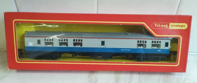 TRIANG HORNBY R729 Blue Buffet Car - Boxed £8.64 - PicClick UK