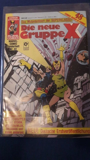 MARVEL COMIC SONDERHEFT Nr.:22 - Die Neue Gruppe X; NEU !!! Condor ...