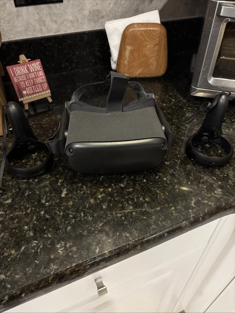 OCULUS QUEST 1 VR Headset with Controllers Black 128 Gb $31.26 ...