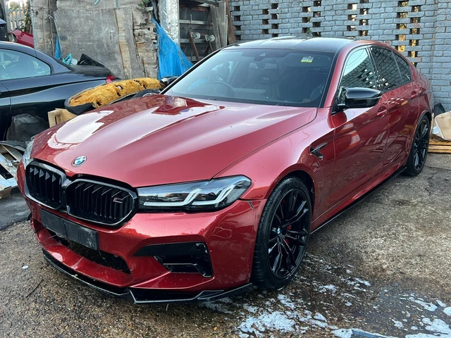 2021 BMW M5 F90 Competition Ultimate Pack Rare Spec Salvage Damaged ...