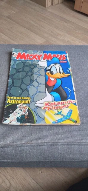 MICKY MAUS MAGAZIN Egmont Comic Astronaut Katapult-Flieger Heft Deutsch ...