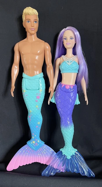 BARBIE AND KEN, Dreamtopia, Mermaid And Merman £15.00 - PicClick UK