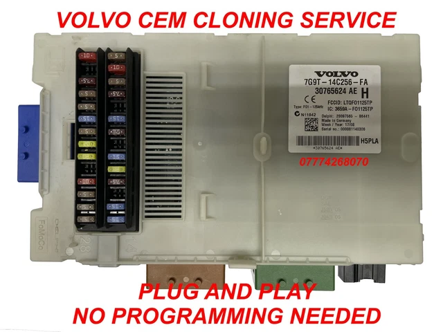 LAND ROVER SICHERUNGSKASTEN CJB DH52-14F041-AF Klonservice Plug & Play ...