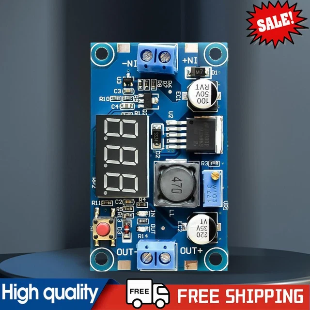 LM2596 DC-DC STEP-DOWN Power Supply Module Convenient Useful with LED Voltmeter EUR 6,83 ...