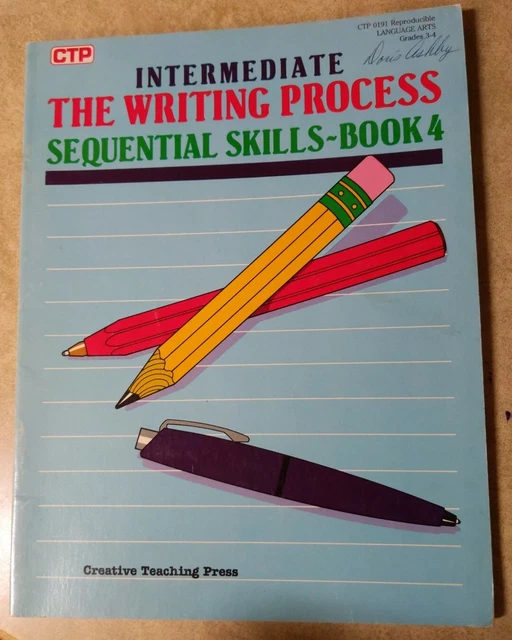 THE WRITING PROCESS Grades 3-4 Sequential Skills Book 4 Creative ...