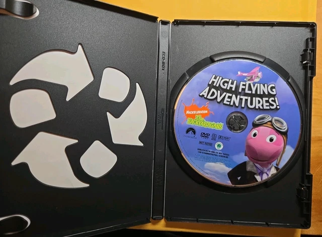 THE BACKYARDIGANS HIGH Flying Adventures DVD Nick Jr Disney Kids ...