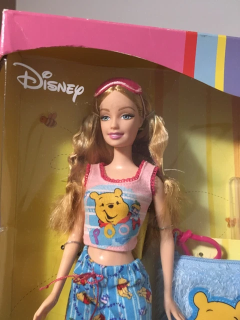 DISNEY WINNIE THE Pooh Barbie Doll #H6469 New NRFB 2004 by Mattel, Inc ...