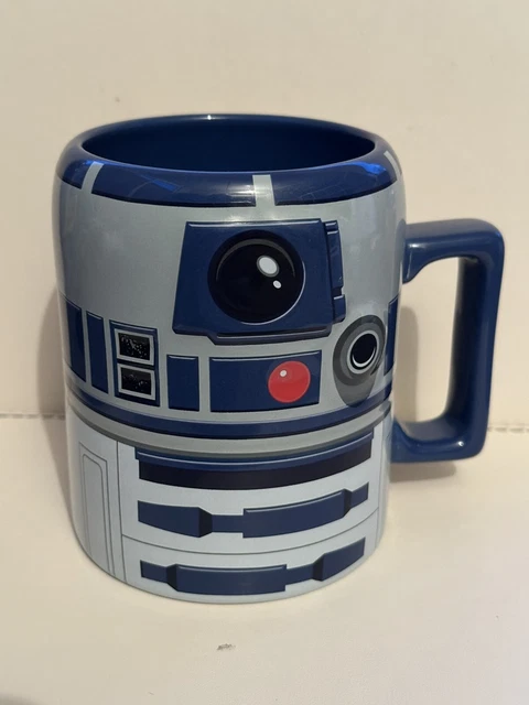 STAR WARS R2-D2 Droid Disney Store Large Coffee Mug 4.5" tall 18oz ...