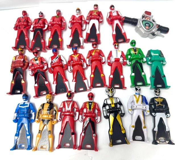 BANDAI SUPER SENTAI Power Rangers Ranger Key 22pc Set Gorenger etc ...