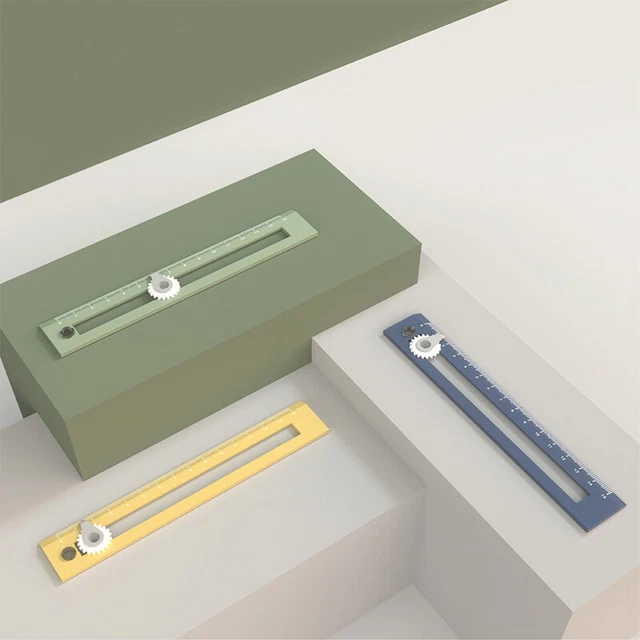 CREATIVE COMPASS RULER Multi-function Drawing Circle Tool Ruler ...