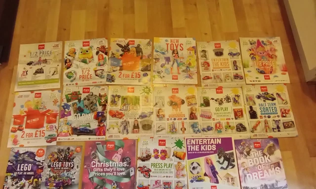ARGOS CATALOGUE. FLYER. Leaflet bundle. large joblot. vintage £47.49 ...