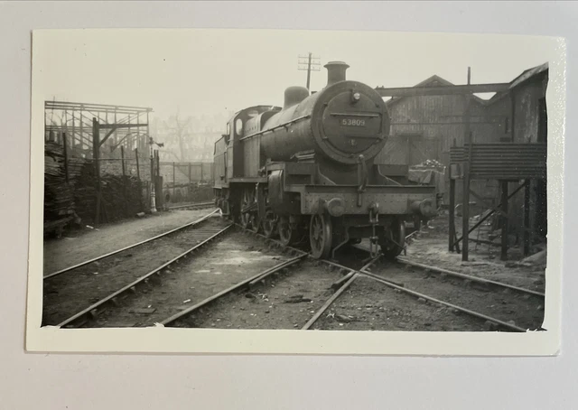 LMS RAILWAY LOCOMOTIVE Photograph - 53809 D818 £2.99 - PicClick UK