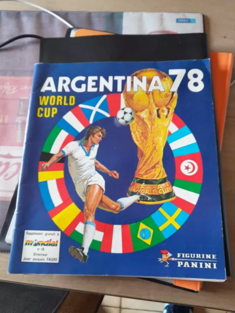 ALBUM PANINI ARGENTINA 78 presque vide EUR 100,00 - PicClick FR