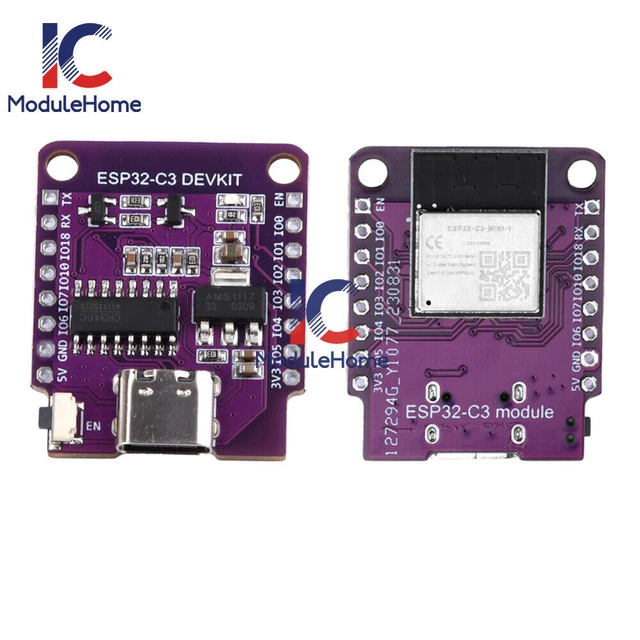 Type C Mini Esp32 C3 Wifi Bluetooth Development Board Esp32 C3 Mini 1