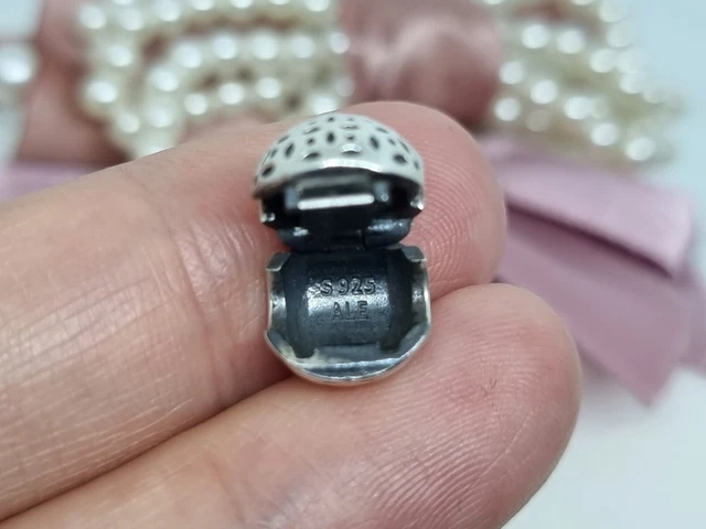 GENUINE PANDORA SILVER Art Nouveau Lace Clip Charm 💕 925 ALE R41 £17.00 ...