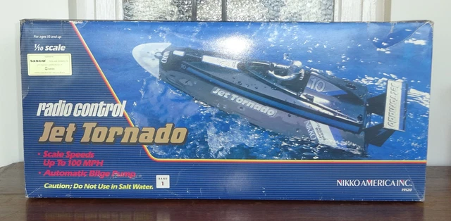 NIKKO 1/10 JET Tornado radio controlled boat RC £55.00 - PicClick UK