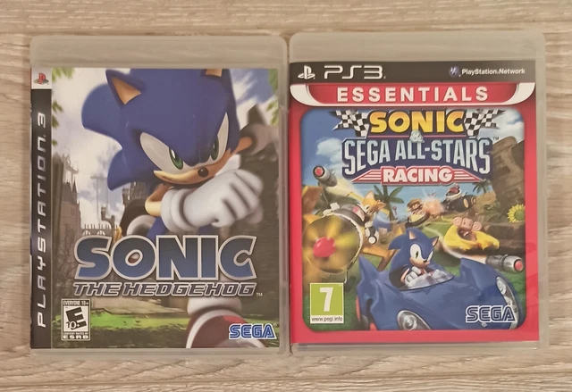 SONIC THE HEDGEHOG & Sonic Sega All-Stars PS3 PlayStation 3 Video Games ...