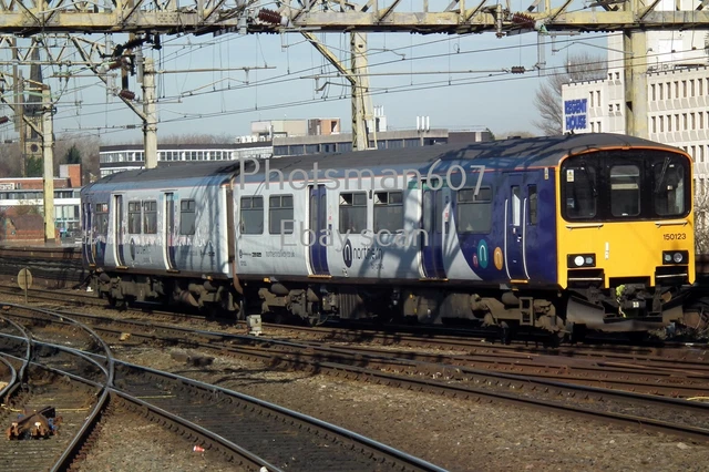 CLASS 150 150123, 2 car DMU, in new Northern at Stockport £0.75 ...