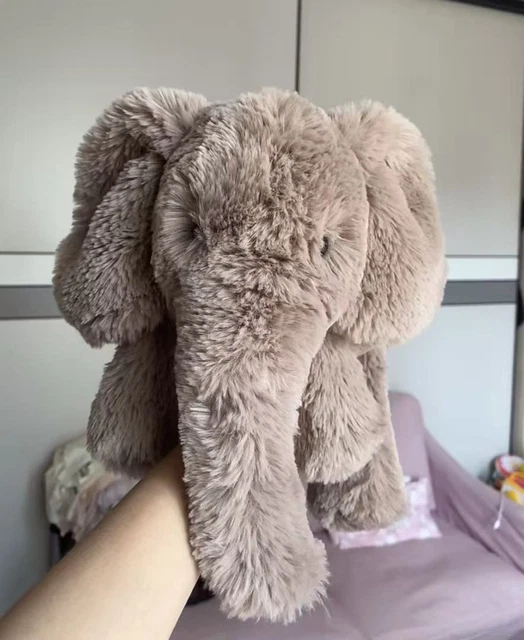 JELLYCAT SMUDGE ELEPHANT 34 Cm Plush Doll Brand New with Label and Dust ...