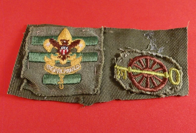 BSA: TWO WW2 Era Position Patches: Sr Patrol Leader & Quartermaster £10 ...