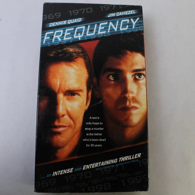 FREQUENCY VHS 2000 New Line Home Entertainment Dennis Quiad Jim ...