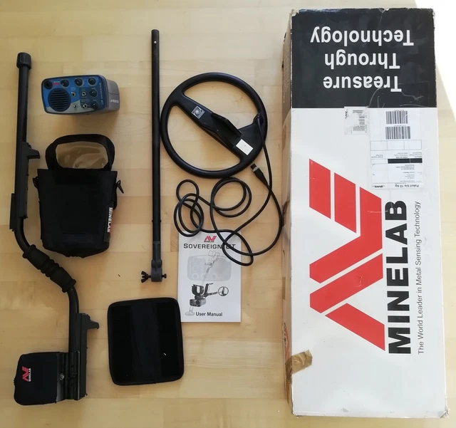 MINELAB SOVEREIGN GT Metal Detector £542.36 - PicClick UK