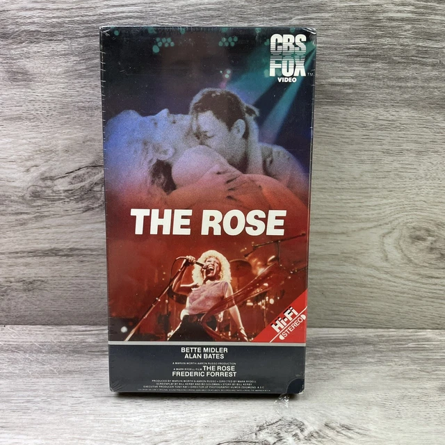 THE ROSE BETTE Midler VHS red CBS FOX VIdeo New & Sealed L35 £41.54 ...