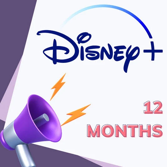 DISNEY PLUS PREMIUM - 1 Year Subscription Account Access only! $32.84 ...