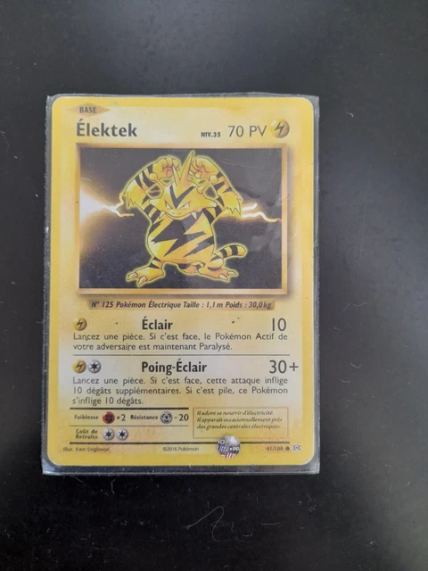 ELEKTEK - CARTE Pokemon 41/108 Xy Evolutions 2016 EUR 2,00 - PicClick FR