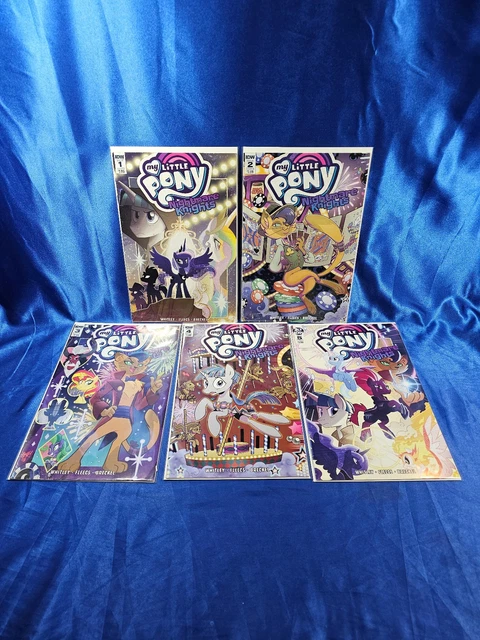 MY LITTLE PONY Nightmare Knights Issues 1-5 Comic Lot Complete Set Low ...