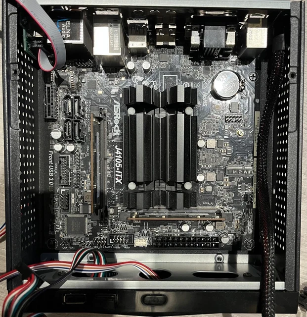 ASROCK J4105-ITX MAINBOARD, Low power home lab £40.77 - PicClick UK