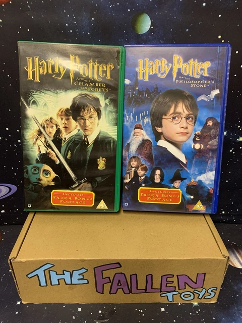 HARRY POTTER AND The Philosopher’s Stone + Chamber Of Secrets VHS ...