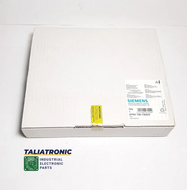 SIEMENS SIMATIC Sonar Bero Sensor Auswertgerät 6FR9 798-1BA00/6FR9798 ...
