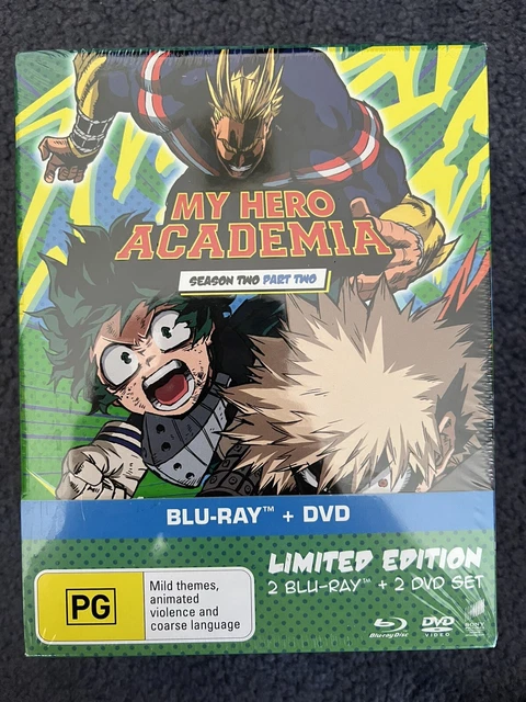 MY HERO ACADEMIA Season 2 Part 2 Limited Edition Bluray/DVD Set. Sealed! EUR 59,80 - PicClick FR