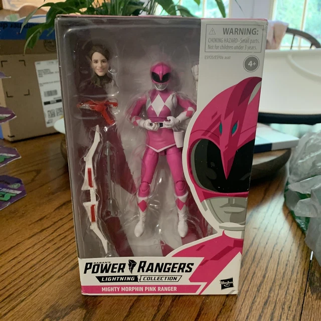 HASBRO POWER RANGERS Lightning Collection Mighty Morphin Pink Ranger ...