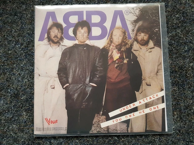 ABBA - UNDER Attack / You Owe Me One (1982 Picture Disc 7" Single) Frida * Ex $52.46 - PicClick CA